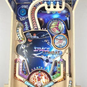 Pinball Machine - DIY Kit - Space Theme - Etsy