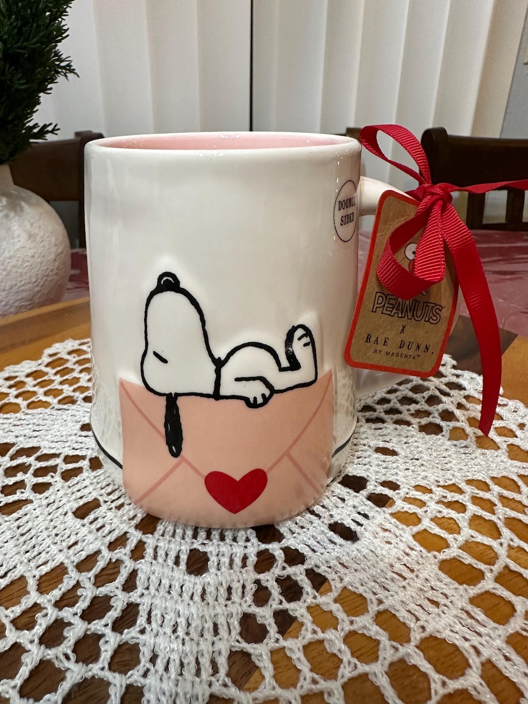 Ceramic PEANUTS LOVE, SNOOPY Coffee Mug - Etsy