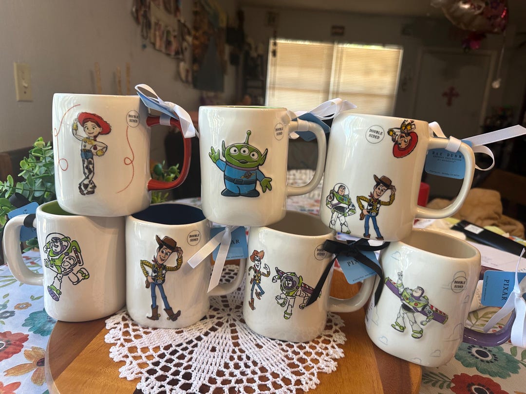 Ceramic “TOY STORY Characters” Coffee Mugs - Etsy