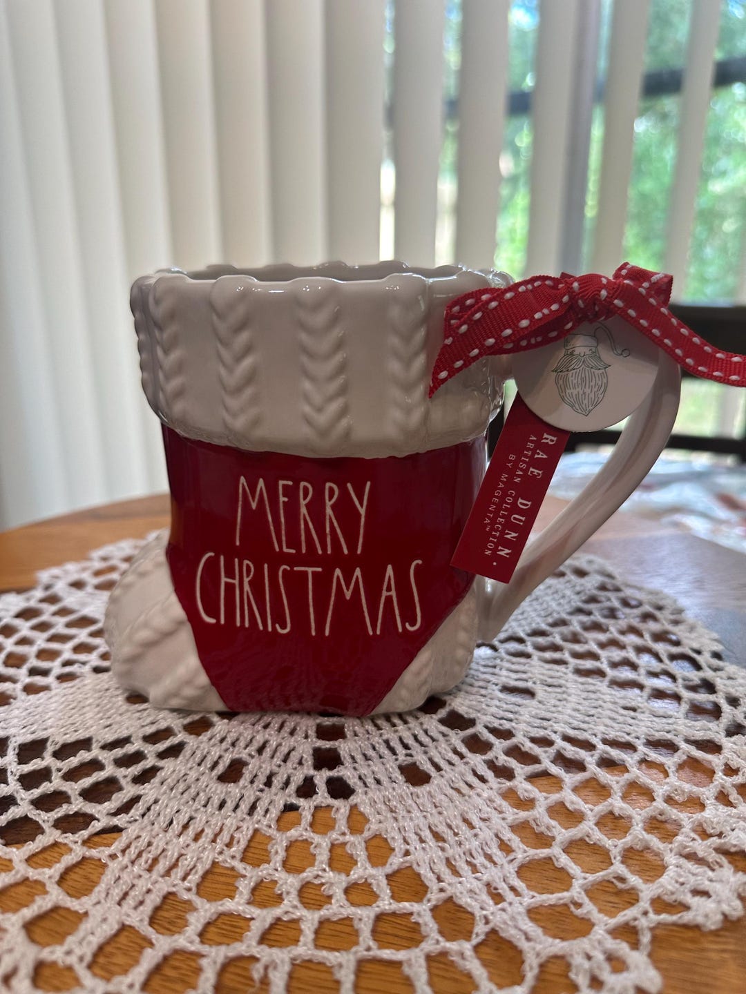 Ceramic “MERRY CHRISTMAS” Boot Shaped Mug - Etsy