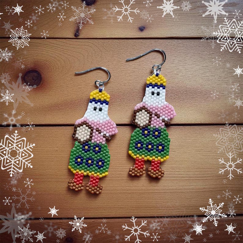 Mummer Judy Peyote/brick Stitch Pattern – PDF Download - Etsy