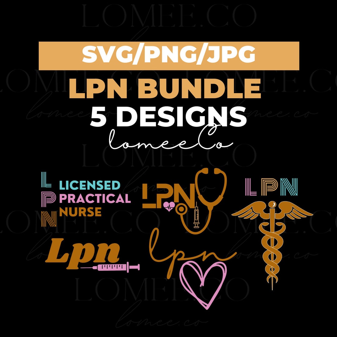 LPN Svg - Nurse Shirt Svg - Nurse Svg Files - Stethoscope Svg - Nurse ...