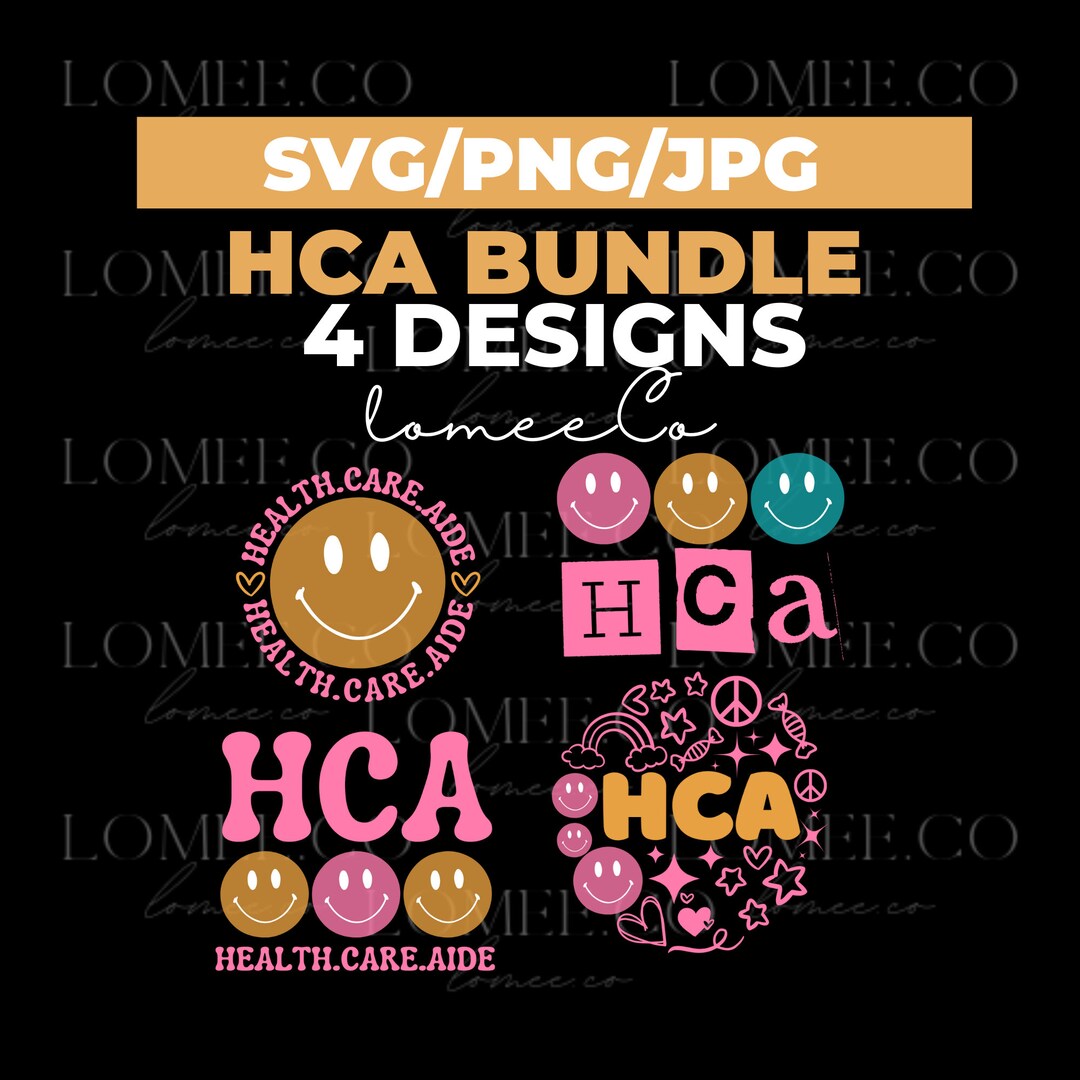 HCA Svg - Health Care Aide Shirt Svg - Health Care Aide Svg File ...