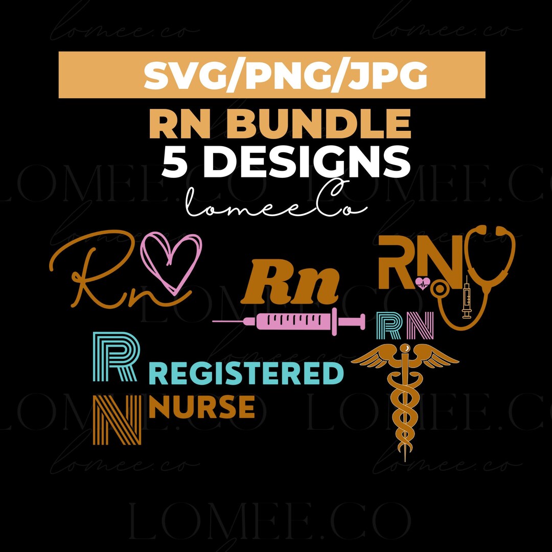 RN Nurse Svg - Nurse Shirt Svg - Nurse Svg File - Nurse Decal - Cut ...