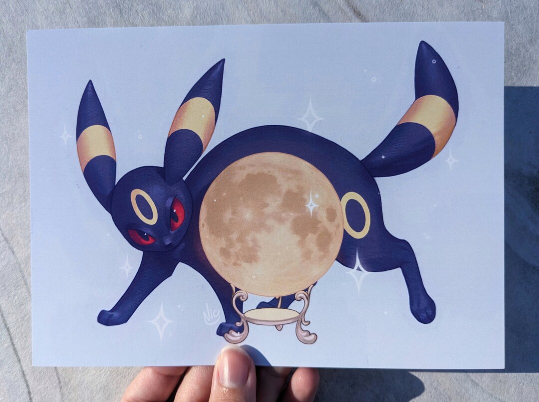 Umbreon | 5"x7" Poke Mini Print - Etsy