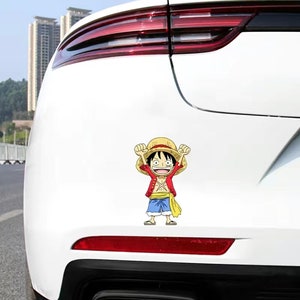 Anime OP Luffy Reflective Sticker - Etsy