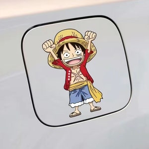 Anime OP Luffy Reflective Sticker - Etsy