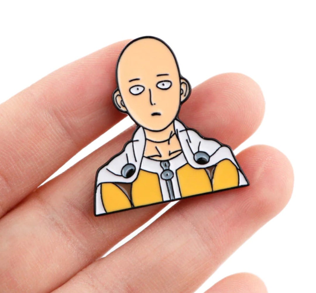 Anime OPM Enamel/lapel Badge Pin - Etsy
