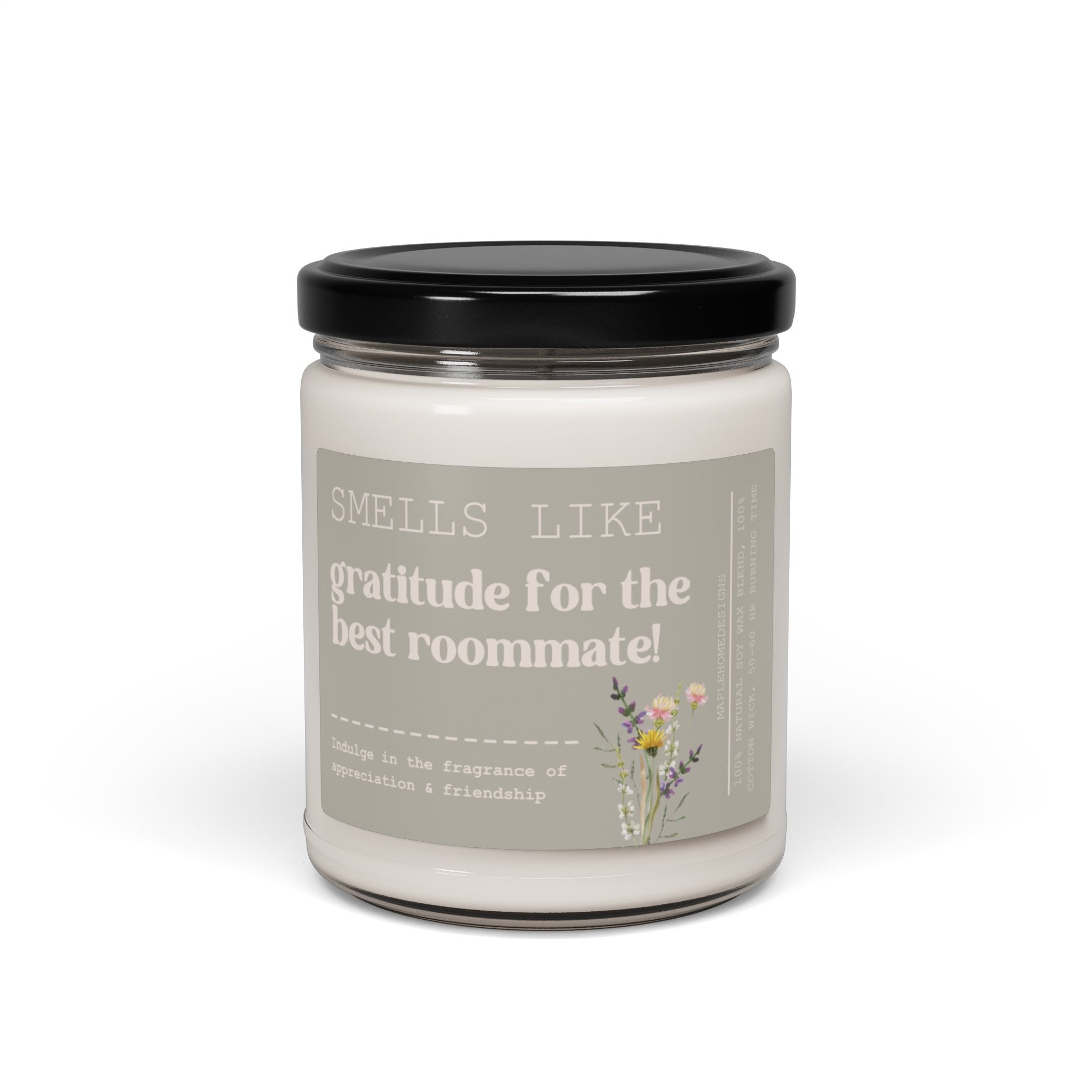 Roommate Gift, Candle for New Roomie, Best Roommate Appreciation ...