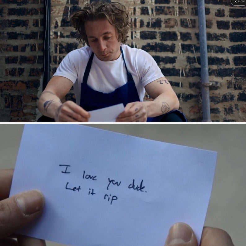 The Bear | Let It Rip Apron - Etsy