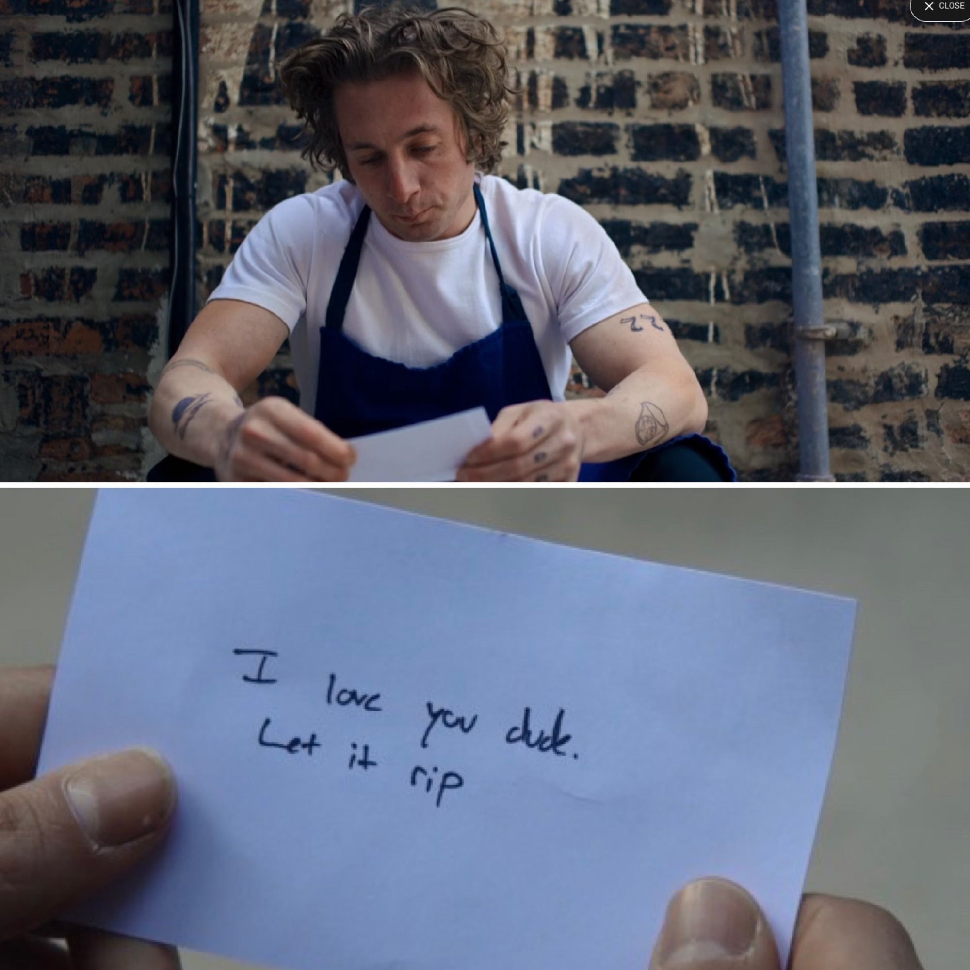 The Bear | Let It Rip Apron - Etsy