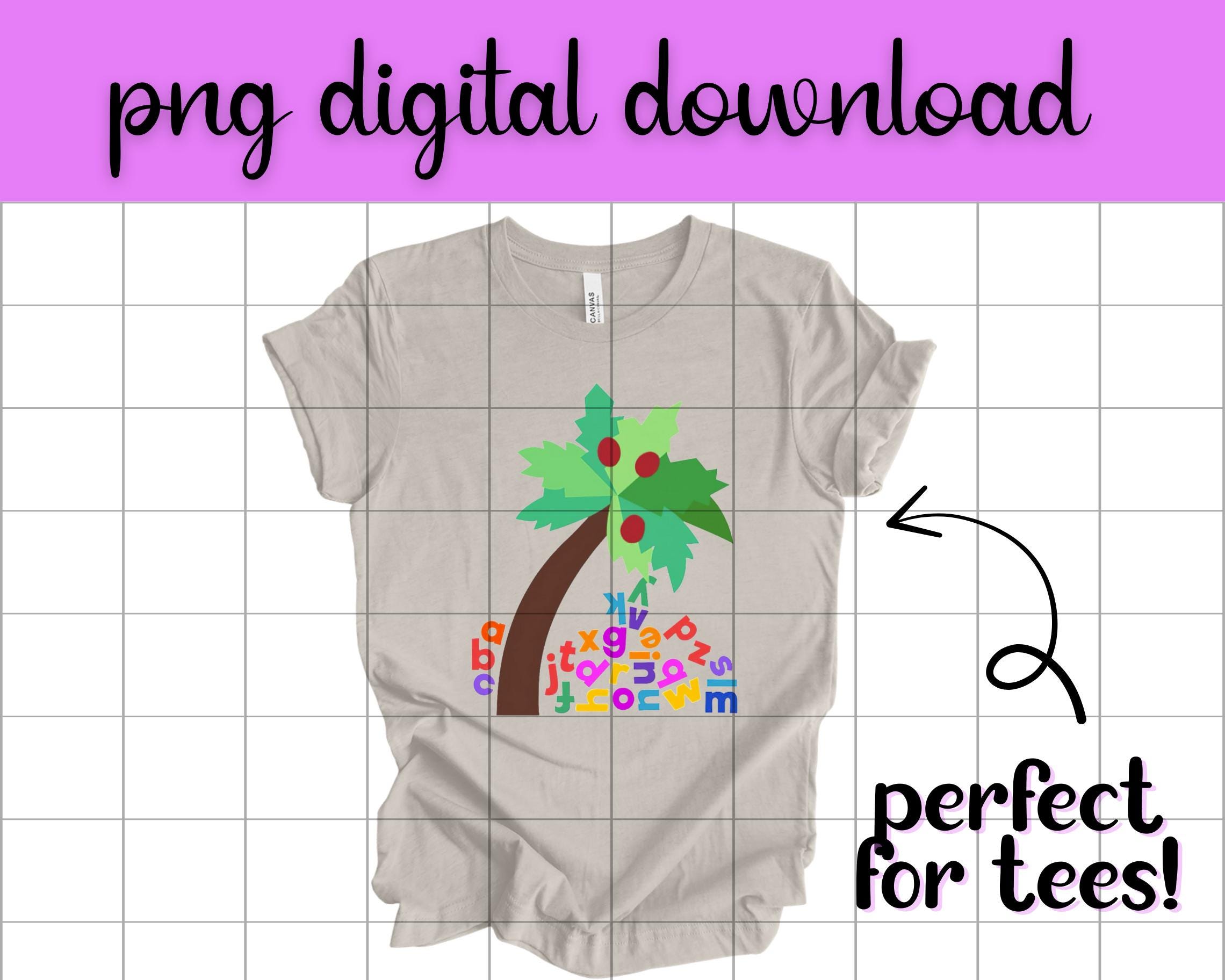 Chicka Chicka Boom Boom | Transparent PNG Digital Download Alphabet ...