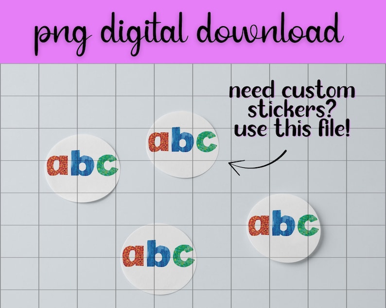Eric Carle ABC PNG, Transparent Kids Alphabet (digital Download) - Etsy
