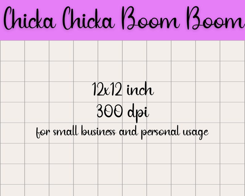 I Love You Chicka Chicka Boom Boom Transparent PNG Digital Download ...