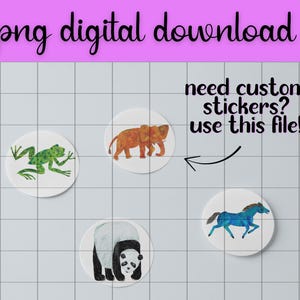 Eric Carle Animals Clip Art | Transparent PNG, Nursery Classroom ...