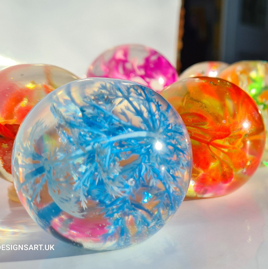 Small Resin Cast, Mood Lighting, With Wooden LED Light Base, Bespoke ...