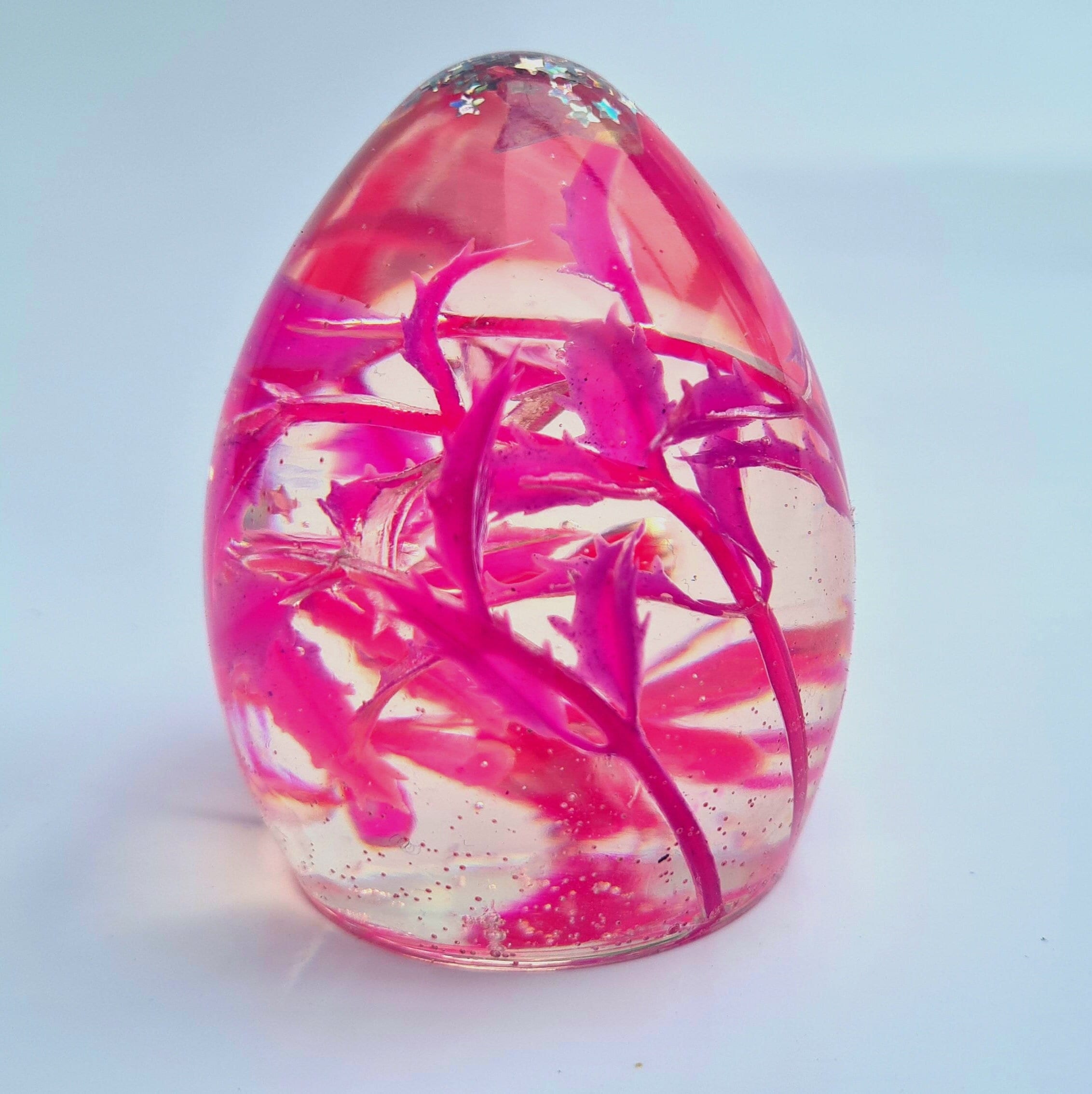 Small Resin Cast Ovoid, Mood Lighting With Wooden USB Light Base ...