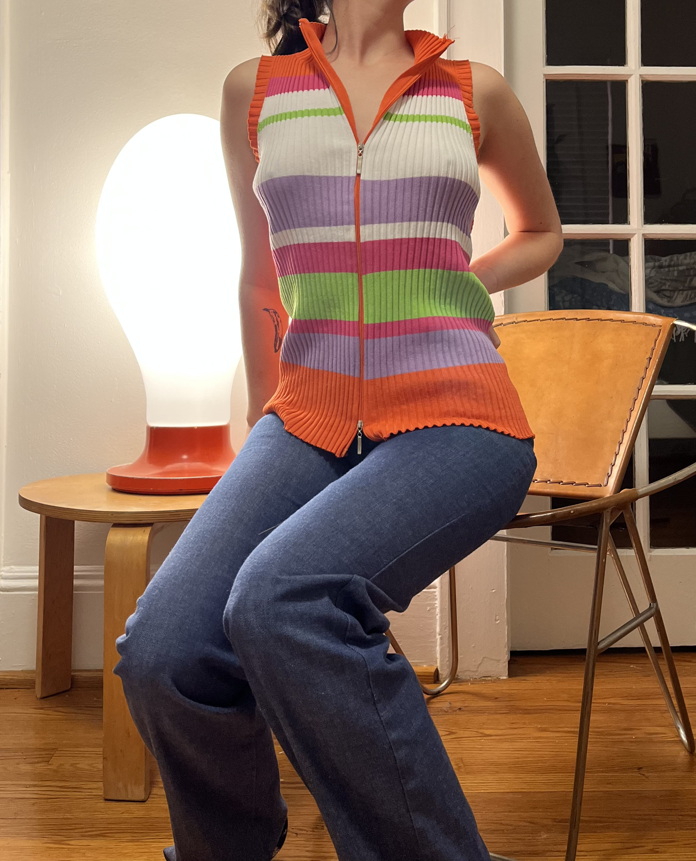 Mod Color Block Blouse - Etsy