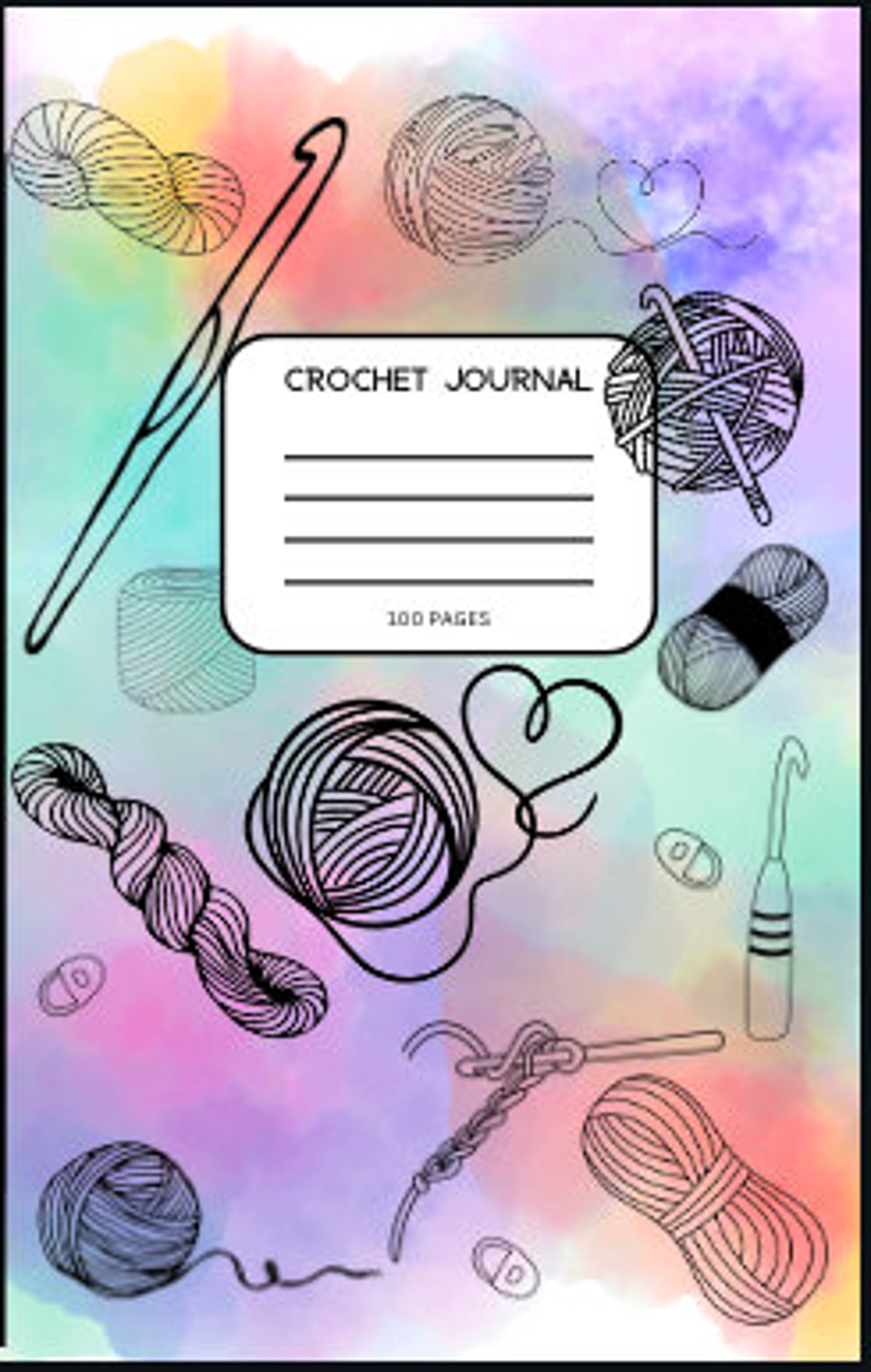 Digital Crochet Journal Download .PDF, Track Projects, Temperature ...