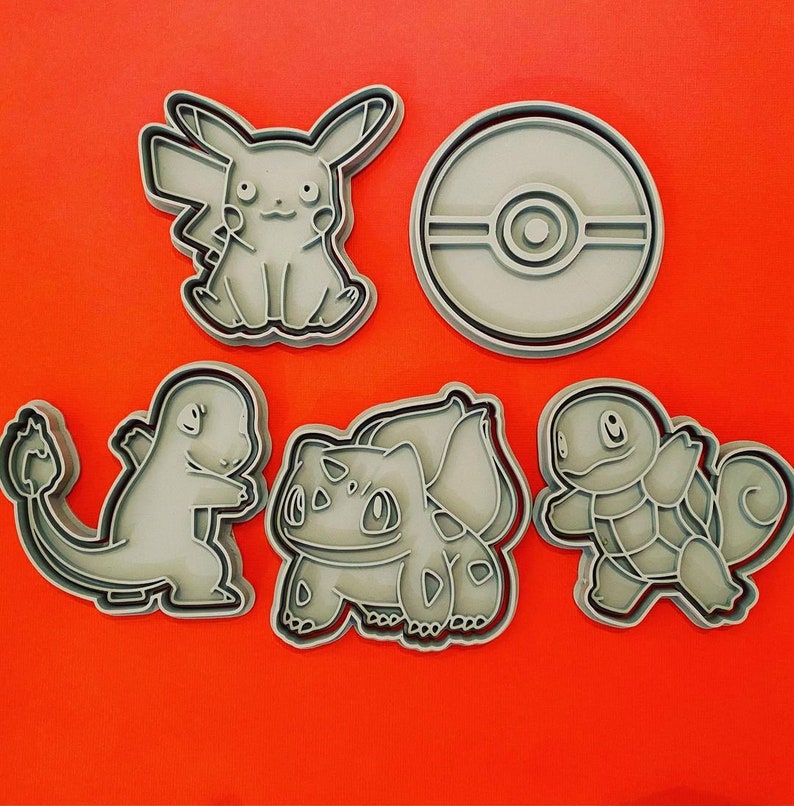 Pokemon Cookie Cutters - Etsy Australia