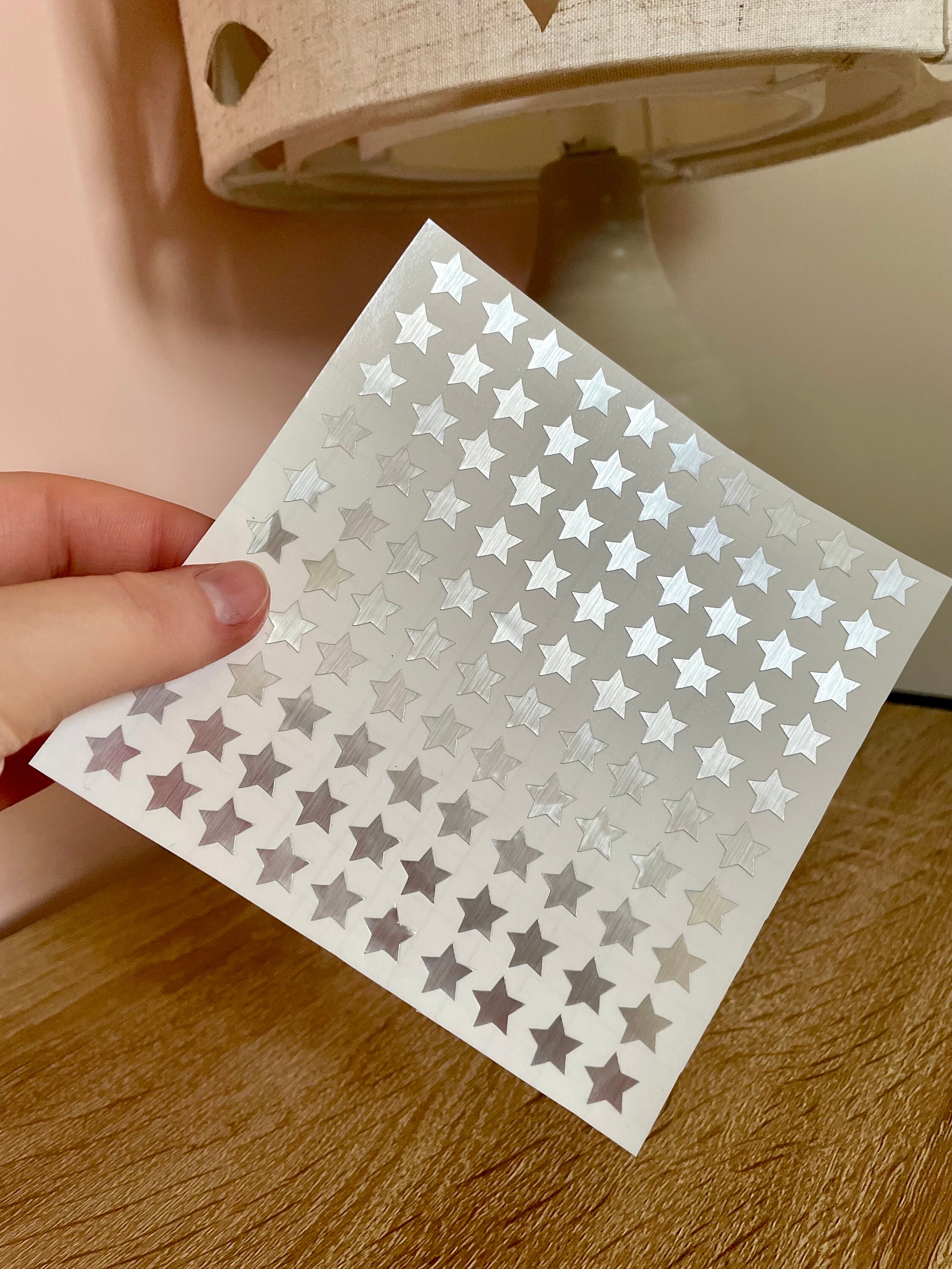 Star Sheet Decals Stickers 100 Stars per Sheet Classroom Crafts Schools ...