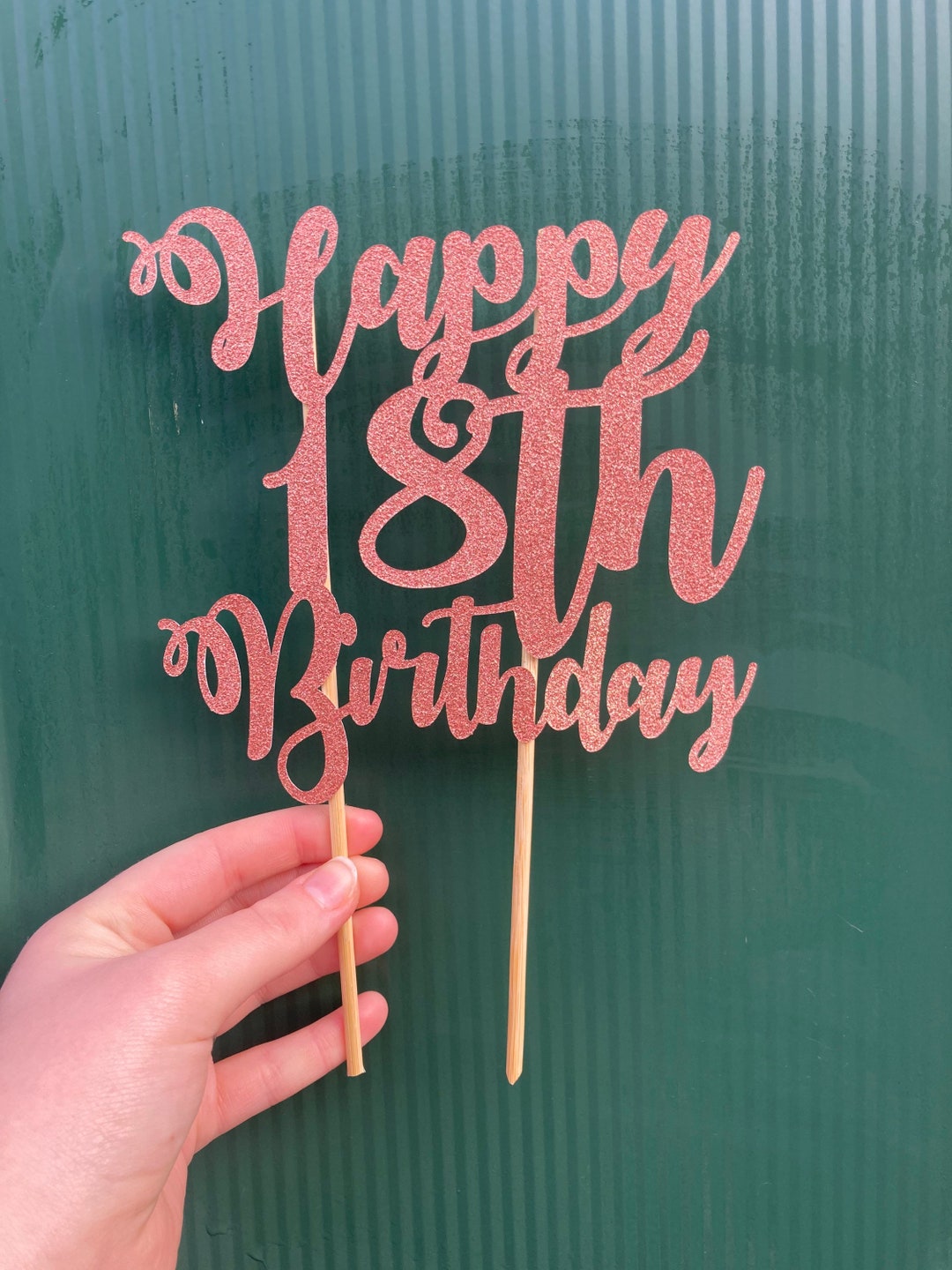 Personalised Cake Toppers Custom Birthday Celebration Cake Toppers Any ...