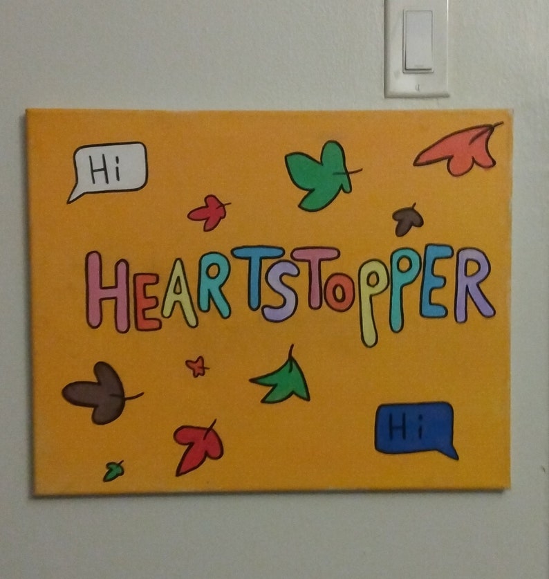 Heartstopper Hand Painted Room Decor - Etsy