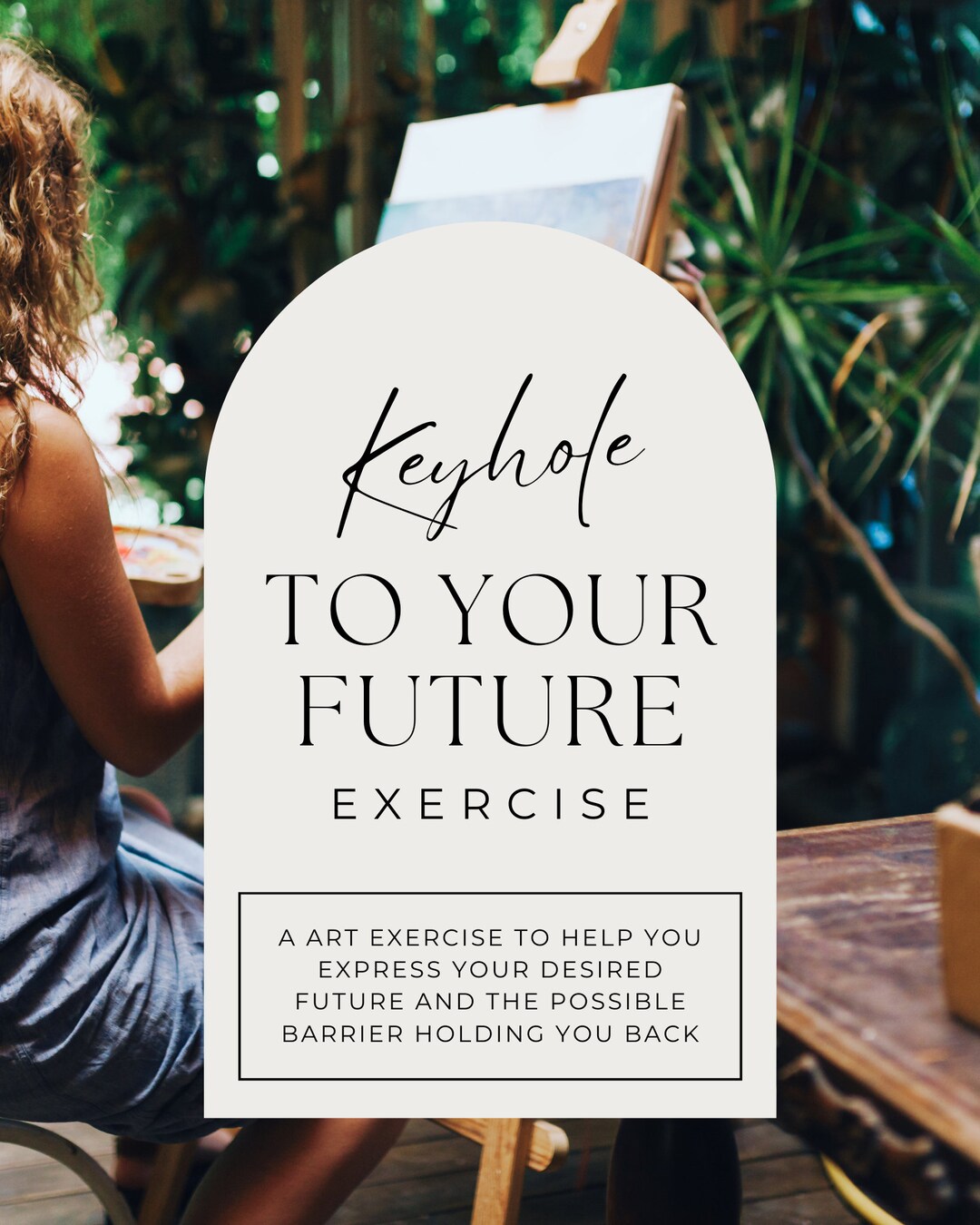 Visualize Your Future - Keyhole to Your Future Exercise - Etsy