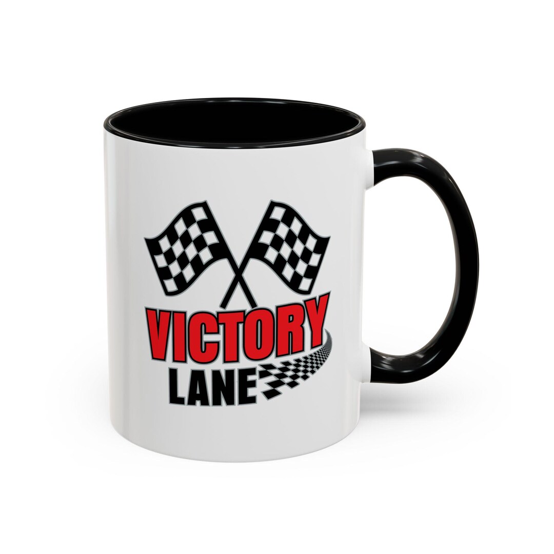 Victory Lane Ceramic Mug | Celebrate Every Win | Promotional Mugs ...