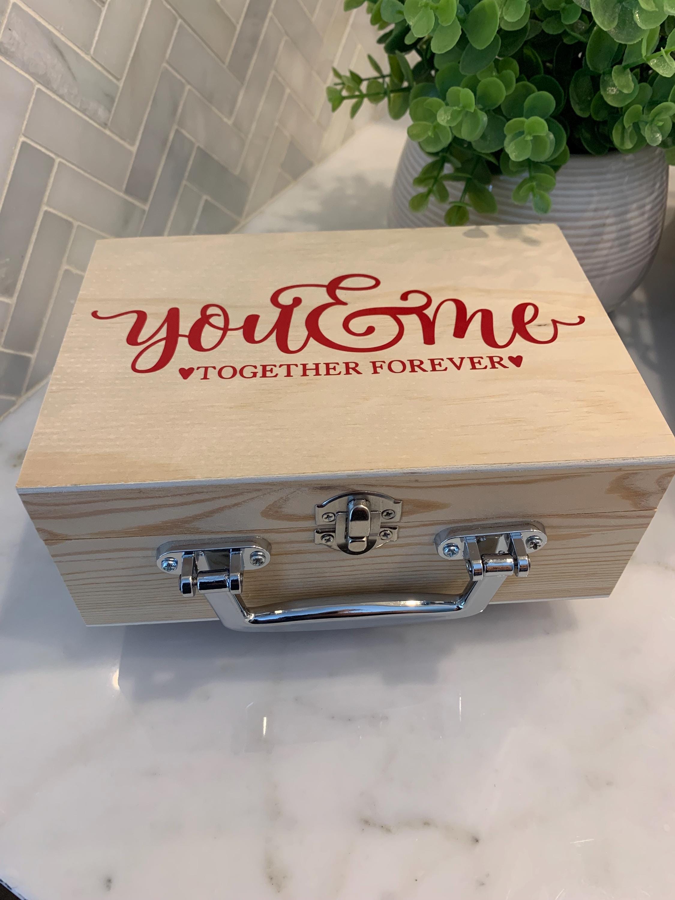 Couples Memory Box, Adventure Box, Keepsake Box for Couples, Newlywed ...