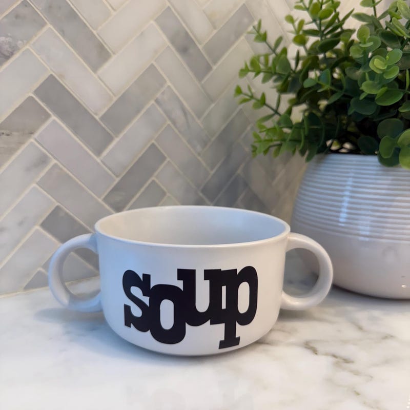 Rustic Soup Cups - Etsy