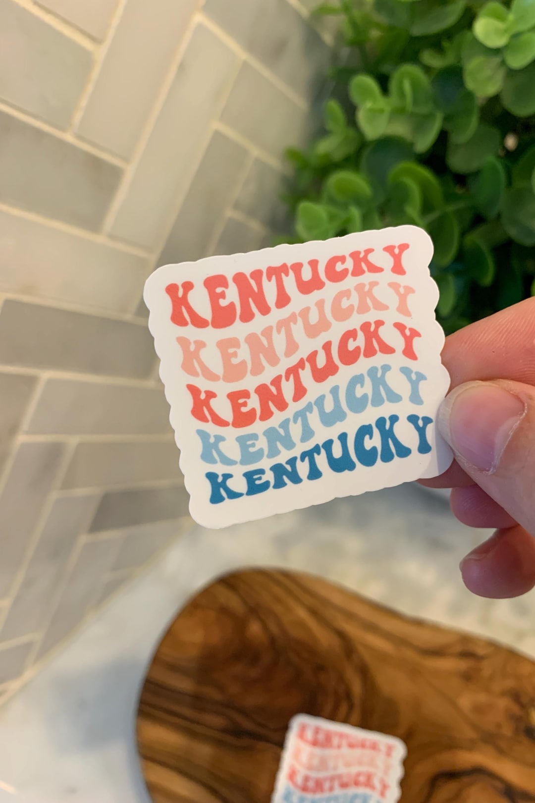 Kentucky Sticker, Kentucky State Sticker, Waterproof State Sticker - Etsy