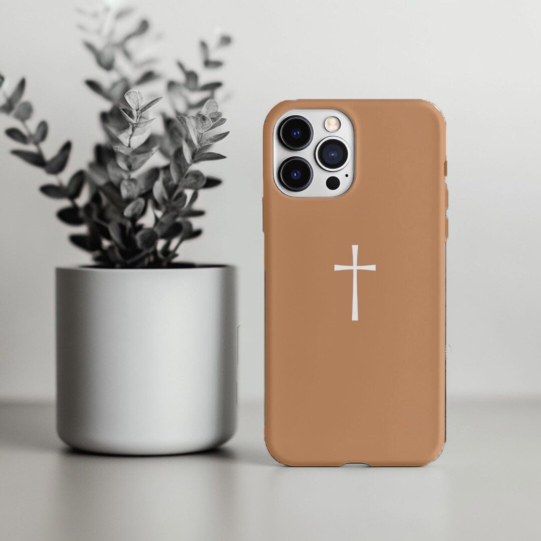 Christian Cross Phone Case, Tough Phone Cover, Faith-inspired ...