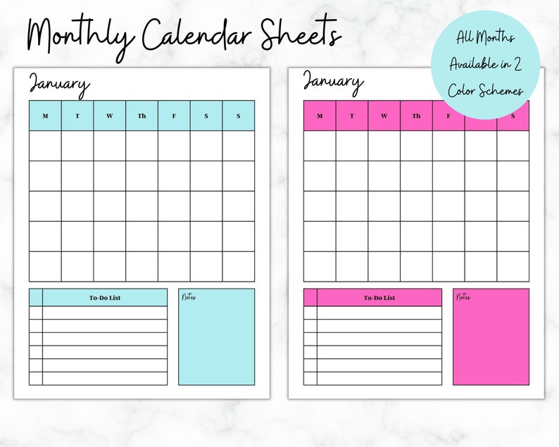 Budget Planner, Budget Bundle, Fillable Budget Template, Printable Budget Planner - Etsy