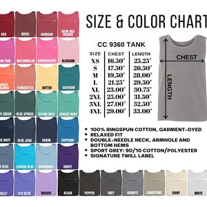 Comfort Colors Tank Top,comfort Colors Unisex Muscle Tank,vacation Tank ...