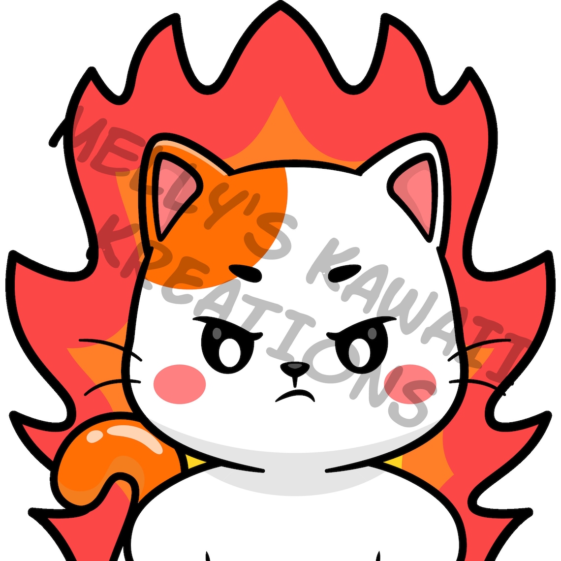 6 Cat Emotes for Twitch Twitch Emotes Discord Emotes Cat Emotes ...