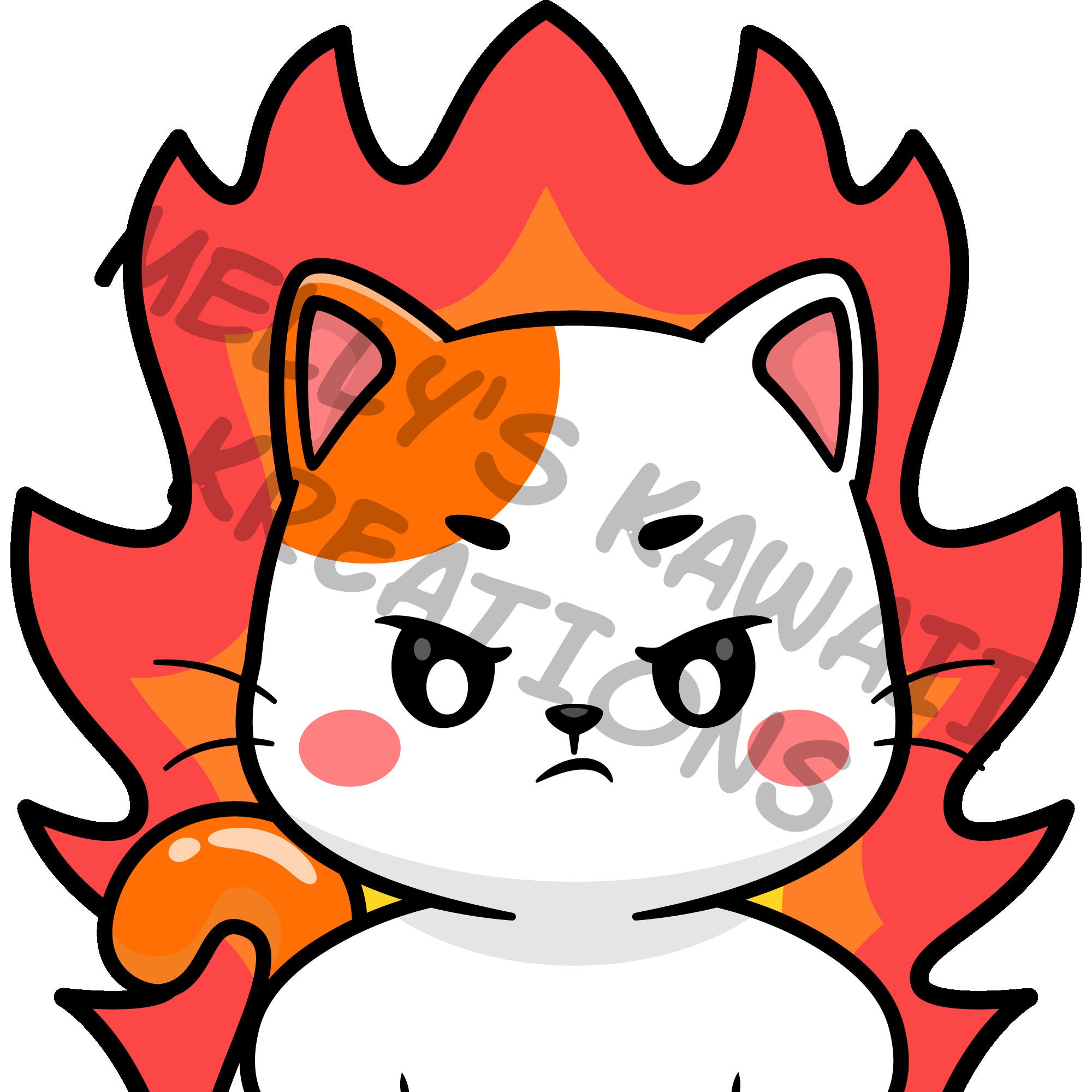 6 Cat Emotes for Twitch Twitch Emotes Discord Emotes Cat Emotes ...