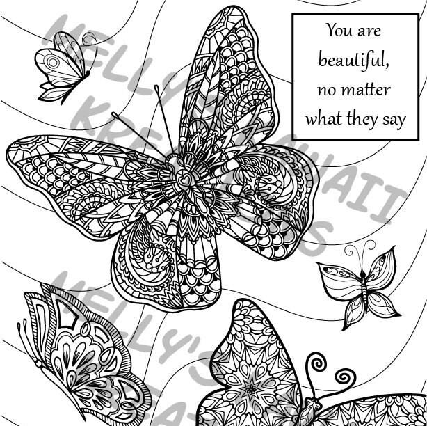 It's Okay Not to Be Okay the Positive Mental Health Coloring Book PDF ...