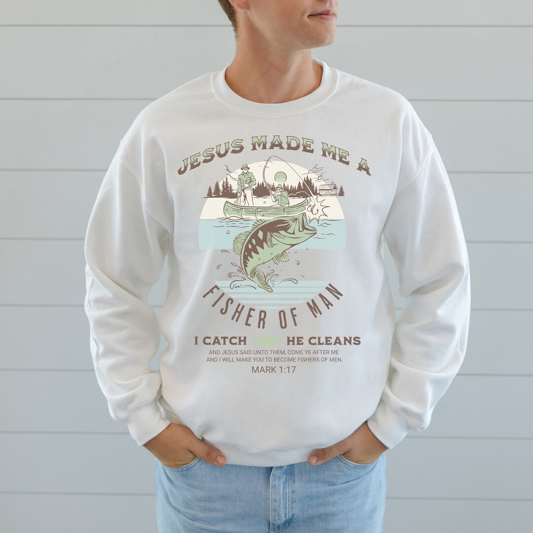 Christian Crewneck Christian Merch Christian Streetwear Fisher - Etsy