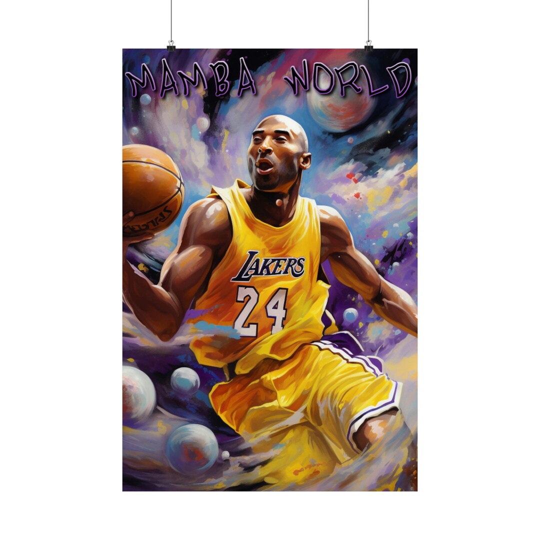 MAMBA WORLD Matte Vertical Posters KOBE - Etsy
