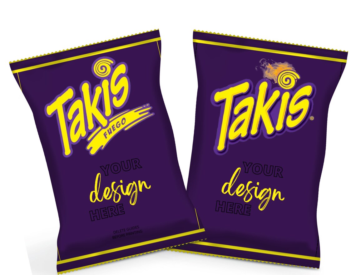 Takis Editable Chip Bag Template, Takis Template, Takis Chip Bag, Takis ...