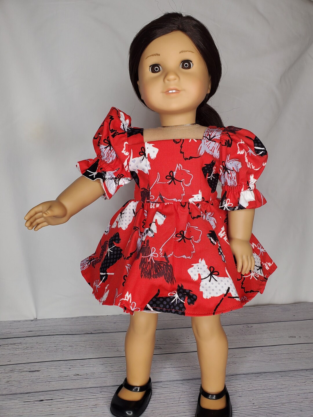 Scottie Dog Dress - Etsy