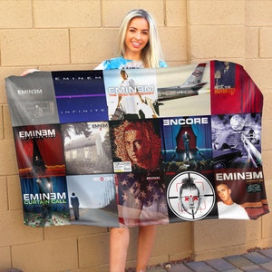 Eminem Album Flag / 3x5 Tapestry Banner Poster Wall Decor Collage Dorm ...