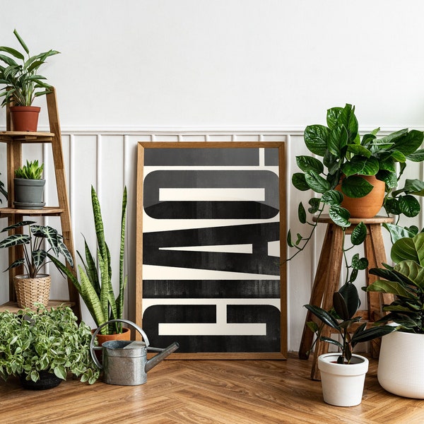 Typography Wall Art - Etsy