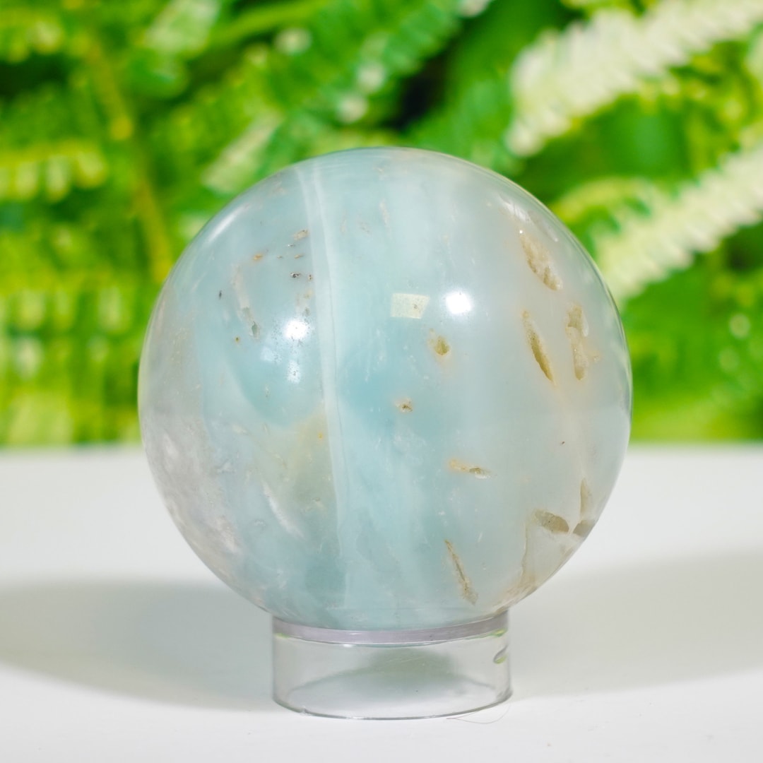 Caribbean Calcite - Polished Sphere - Etsy
