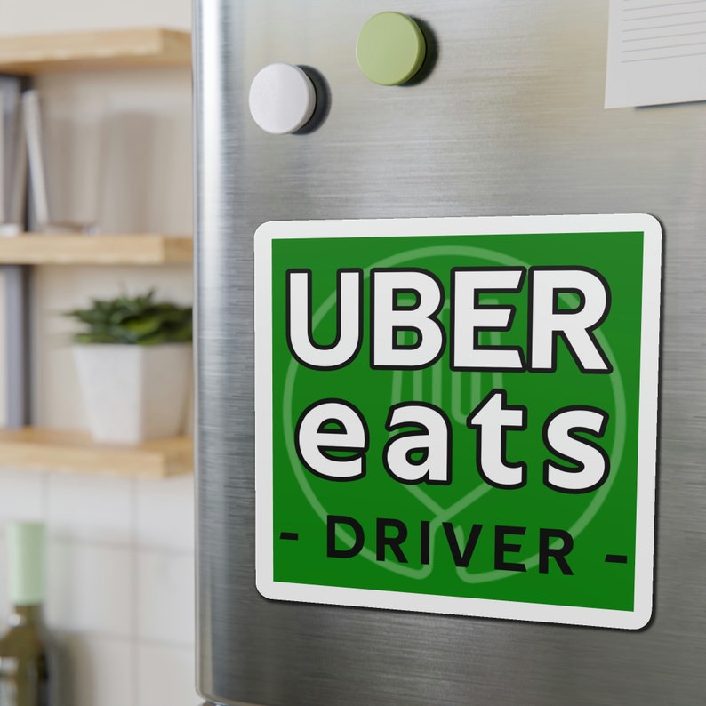 Uber Eats Magnets 6inch X 6inch - Etsy