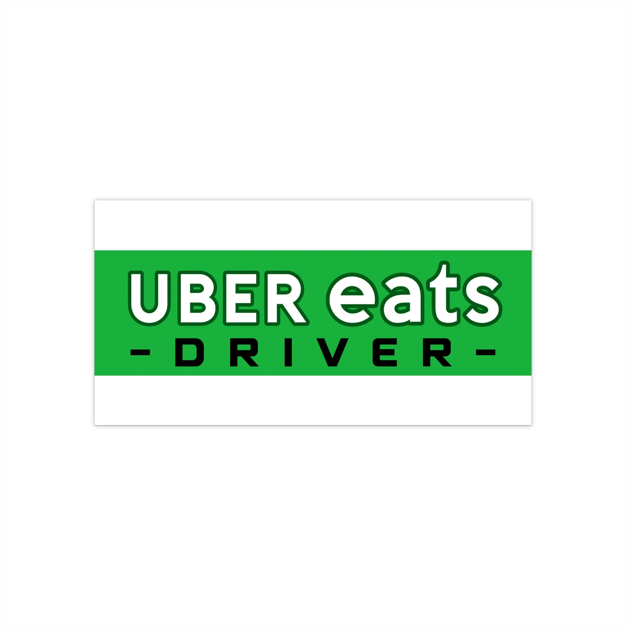 Bumper, Car Door Stickers, Uber Eats Driver - Etsy