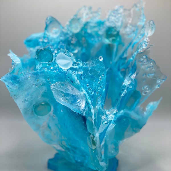 Resin Water Splash Sculpture - Etsy