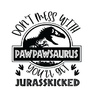 Pawpawsaurus Digital Download, SVG, DXF, PNG Files - Etsy