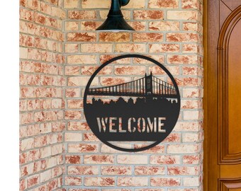 Metal Brooklyn Sign - Etsy
